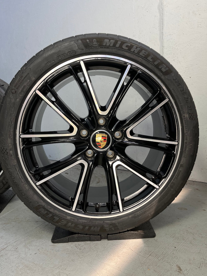 Porsche Panamera 971 21 Zoll EXCLUSIVE DESIGN SPORT Sommer 2x Neureife ...